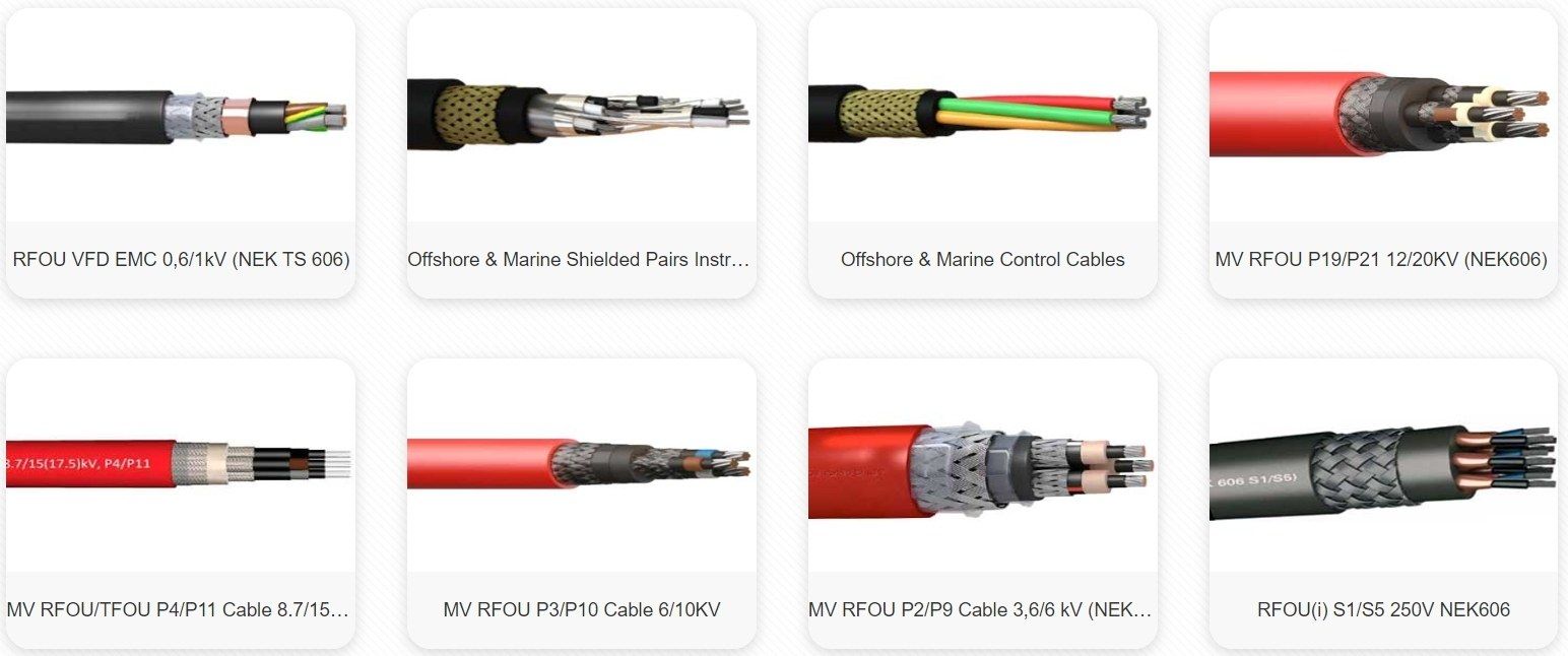 Offshore & Marine Cable Price from Hengwang Cable Factory